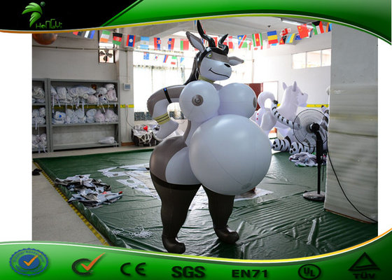Exciting Inflatable Sex Sheep, Sex Toys Inflatable Animal Girl For Decoration