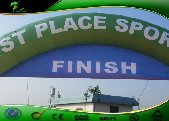 Commercial Inflatable Arches For Sport Standing White / Red / Blue / Green