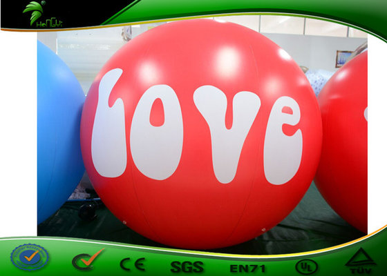 Custom Inflatable Floating Balloon Round Giant Inflatable Balloon For Advertising