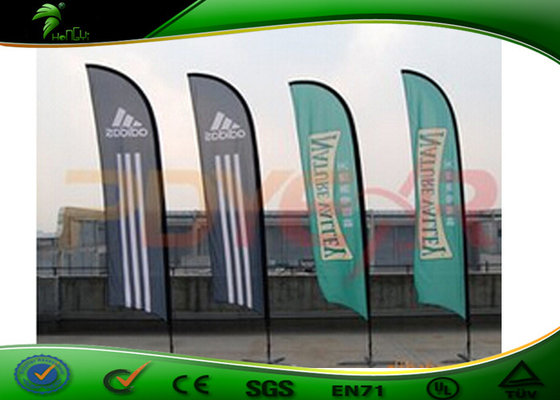 Beach Outdoor Decorative Flags And Banners Advertising Beach Flag Stand