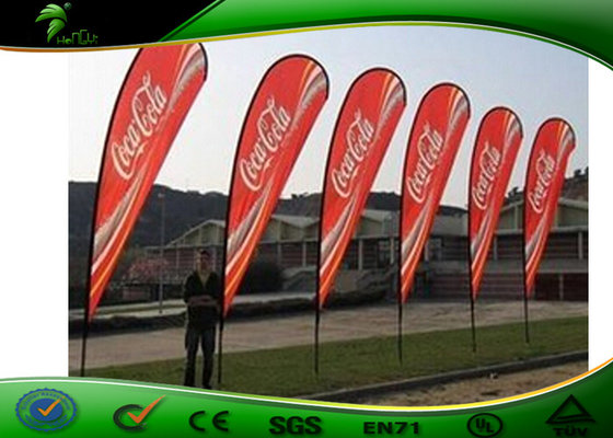Beach Outdoor Decorative Flags And Banners Advertising Beach Flag Stand