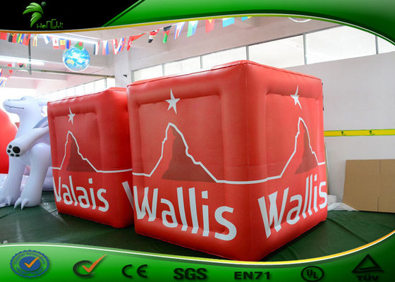 Promotional Inflatable Advertising Products Square Balloon For Entertainment Center