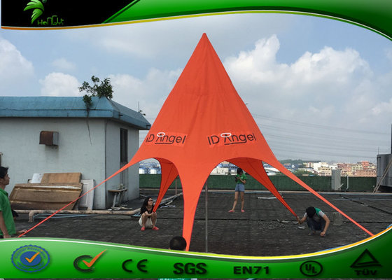 Durable Waterproof Camping Tent With Printing Outdoor Activity Portable Canopy Tent