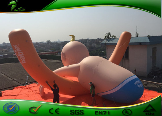 Giant Advertising Inflatable Water Toy Balloon Baby For Water Game 5m - 10m