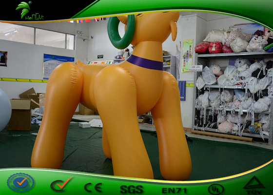 Customized Inflatable Cartoon Characters Goat Model / Shape For Decoration