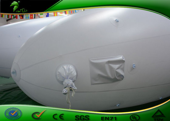 4m Long Customized RC Inflatable Blimp / Remote Control Inflatable Airship With PVC