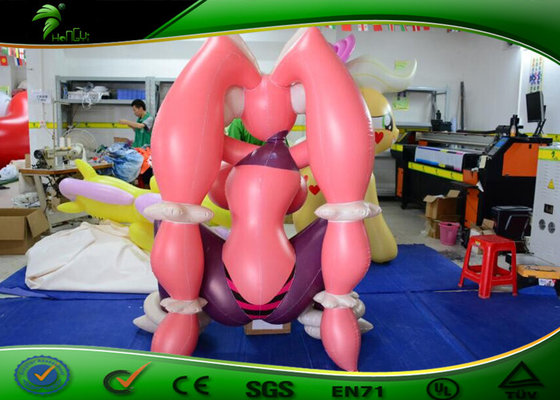 Customized SPH Inflatable Shapes Sexy Girl For Adult PVC 0.4mm Logo Printings