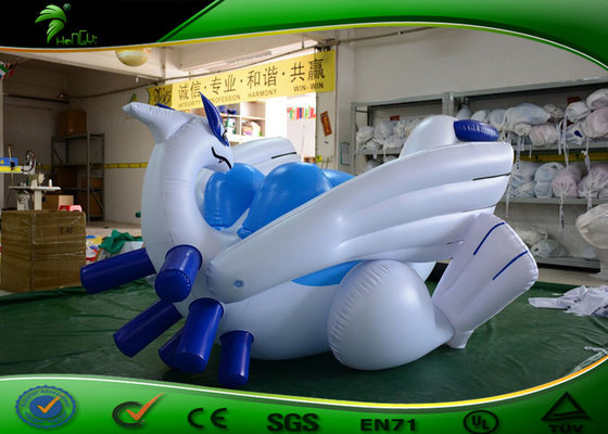 Advertising Character Model Type Giant Inflatable White Dragon Model For Sale