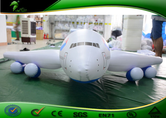 Outdoor Custom Advertising Model Inflatable Plane , Large Inflatable Airplane