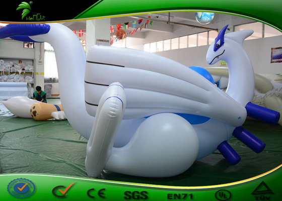 Logo Printing Inflatable Cartoon Characters 4m Long Inflatable Dragon Shape With SHP
