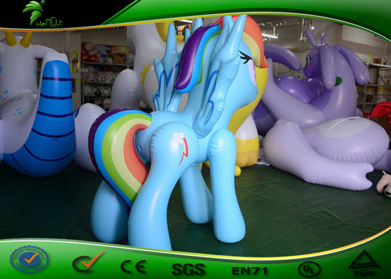 1.5M Blow Up Cartoon Characters Flying Little Horse Inflatable Toys For Kids