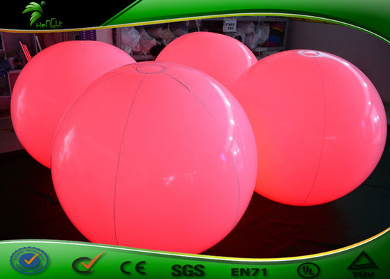Colorful Advertising Inflatable Lighting Decoration 2m Diameters With Printing