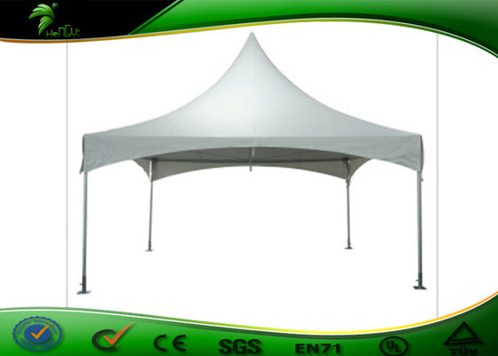 3 * 3M Outdoor White Folding Canopy Tent Durable Windproof For Trade Show / Wedding