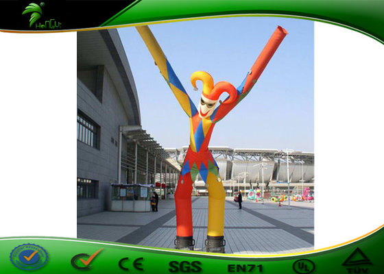 Christmas Clown Advertising 2 Legs Inflatable Advertising Man With Oxford Cloth