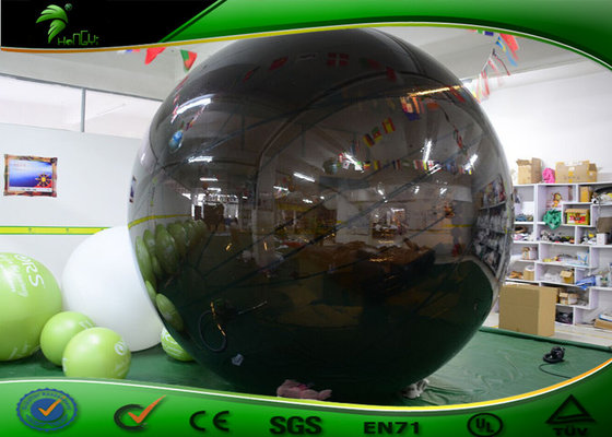 Customized Giant Inflatable Water Toys Black Water Walking Balloon PVC Material