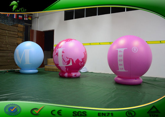 UV Printing Inflatable Helium Advertising Balloons Colorful With Swim Ring
