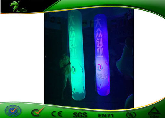 2m High Inflatable Lighting Decoration , Inflatable Lamp Post For Decoration