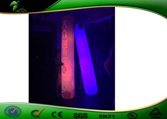 2m High Inflatable Lighting Decoration , Inflatable Lamp Post For Decoration