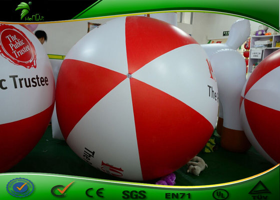 UV Printing Blow Up Advertising Balloons Inflatable Fire Resistance For Rental