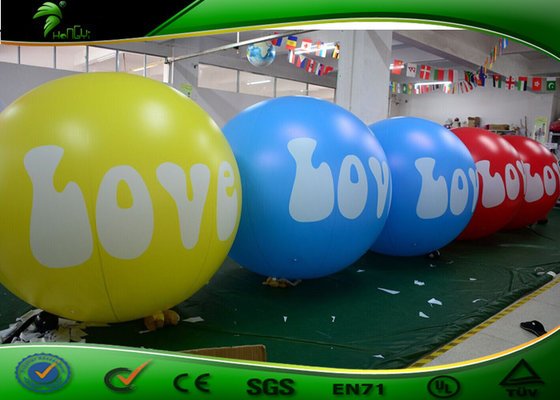 Decoration Inflatable Advertising Balloons / Giant Inflatable Ball For Humans