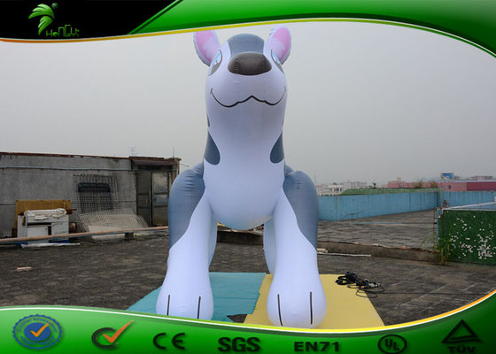 Digital Printing Inflatable Animal Dog Toys , Durable Inflatable Toys For Kids