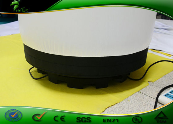 Internal Fan Oxford Cloth Stand Inflatable Led Light Tower 2m - 10m Tall Durable