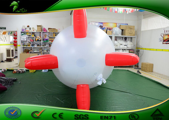 Inflatable Airship PVC Helium Balloon / Inflatable Advertising Blimps For Promotion