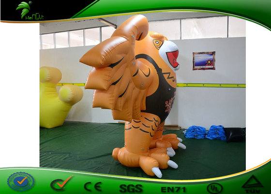 2.5M PVC Giant Inflatable Advertising Balloons American Eagle Shaped Durable