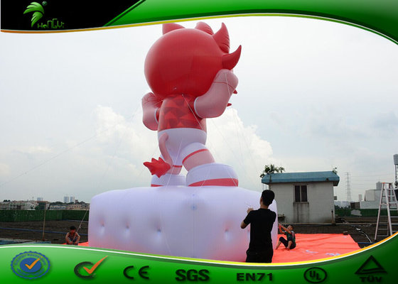 PVC Air Sealed Lion Shaped Inflatable Advertising Balloons For Promotional