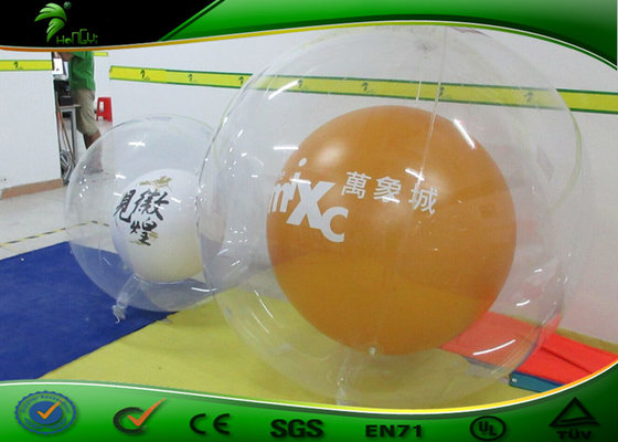 Double Layer Inflatable Advertising Balloons / PVC Balloon With Logo Printing