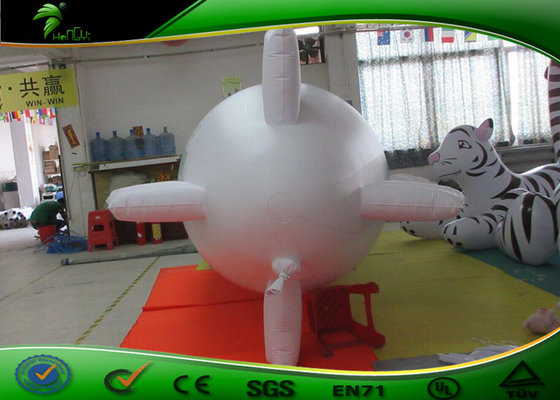 Customized Logo 5m Inflatable Blimp / Airship / Inflatable Zeppelin Helium Balloon