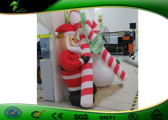 Advertising Outdoor Inflatable Holiday Decorations Christmas Inflatable Santa Arch