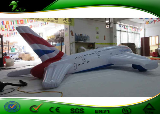 10ft Inflatable Shapes 747 Aircraft White Inflatable Airplane Swimming Pool Toy