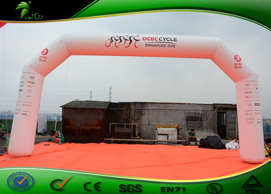 Customized Giant Inflatable Arches / Inflatable Entrance Arch For Outdoor Advertising