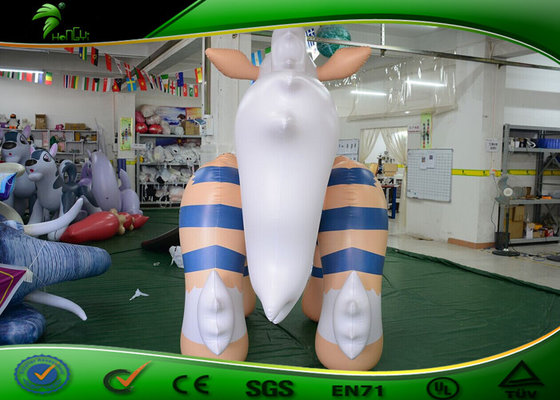 2m Height Inflatable Blow Up Cartoon Characters Customized Cartoon Dog Toy