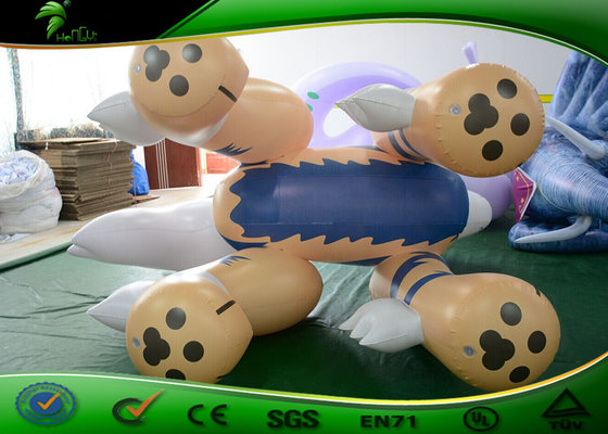 Animals Dog Toy Inflatable Cartoon Characters With Bounce Durable PVC 0.4mm