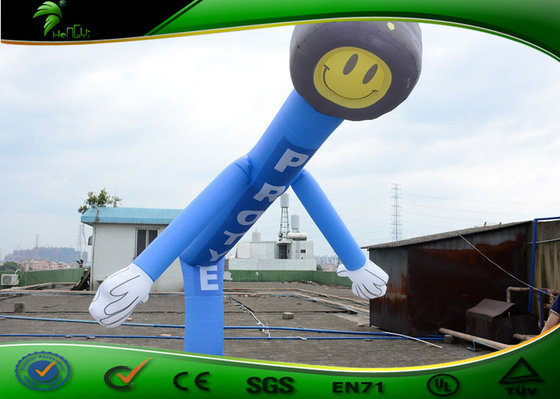 Customized 6M Tall Inflatable Air Dancers / Sky Dancer Double - Triple Stitch