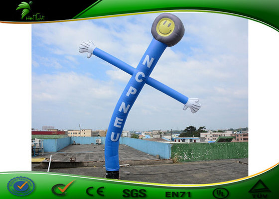 Customized 6M Tall Inflatable Air Dancers / Sky Dancer Double - Triple Stitch