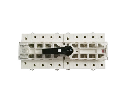 500V Load Breaker Manual Changeover Switch , 100A Automatic Power Switch
