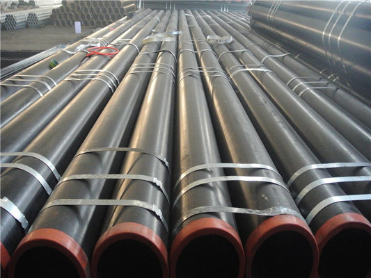 Black Painting Welded Steel Pipe / MS Galvanized Welded Tubing DIN2440 GB BS3604