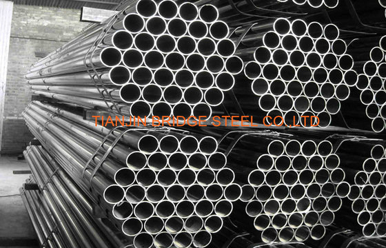 Beveled Welding Galvanized Steel Pipe ASTM A53 , Construction Steel Pipe
