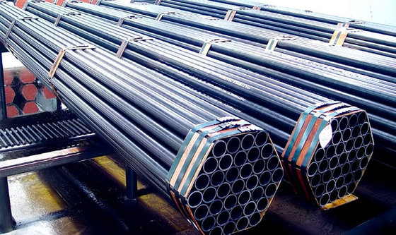 ASTM A53 によって溶接される ERW の鋼管 St37-2、St52-3 の ERW の管、配水管