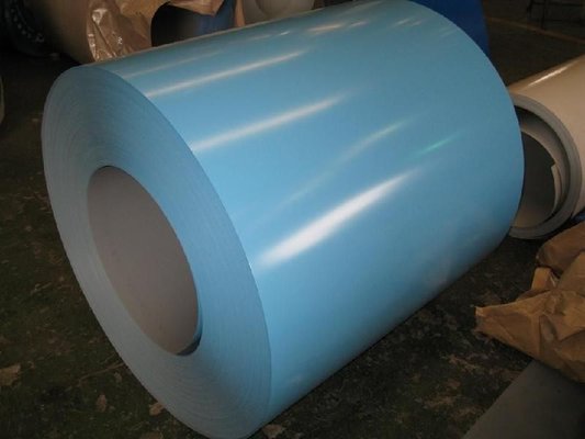 40 - 275 g/m2 Zinc Coating 700 -1250mm Width EN 10169 DX51D+Z Color Coated Steel Coil