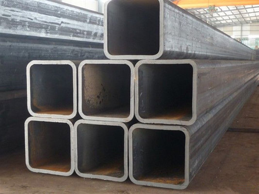 Square Longitudinally ERW Hot Rolled Steel Welded Structural Pipe / Tubes