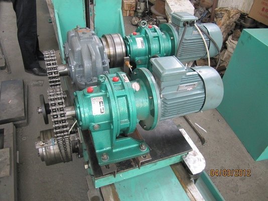 Automatic 340 / 14000mm Light Pole Shut-Welding Machine , Tube welding machine