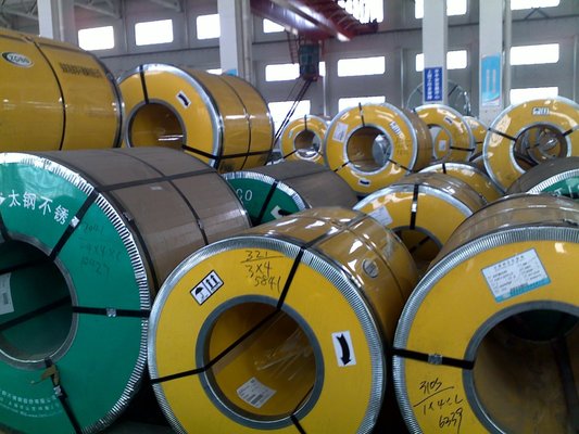 Slit edge / mile edge aisi 304L stainless steel coil SGS, BV certificate