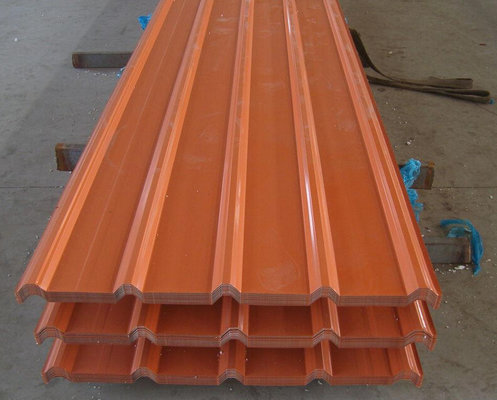 Recycable Colored Corrugated Steel Plate For Roof or Wall Protection System