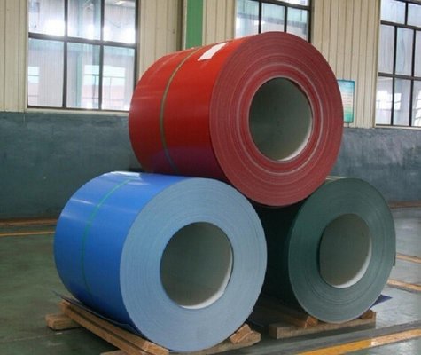 Zinc Coating Prepainted Galvanized / galvanised steel coils for paper / chemical industry
