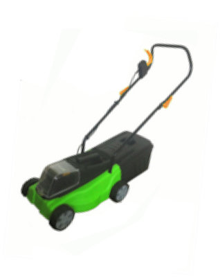 1000w Lawn Mower Equipment ,  32cm Electric Lawn Mower 3500/M No Load Speed