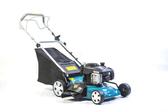 6 Positions Self Propelled Petrol Mower , 125cc Petrol Grass Cutter Bs450e Engine Type